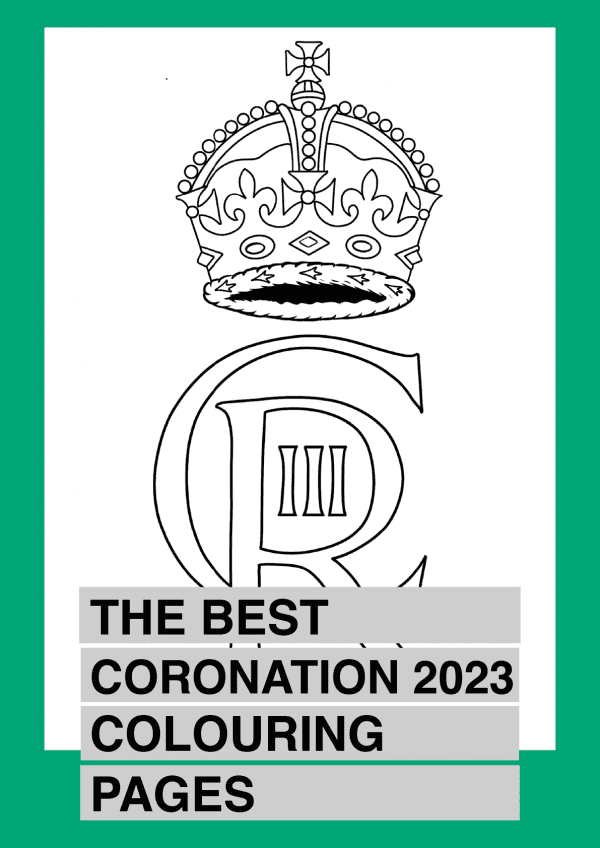 The Best King Charles III Coronation Colouring Pages - Colouring Crafts