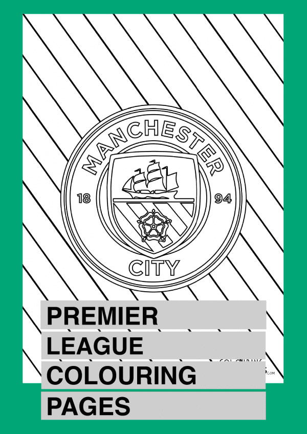 Premier League 22/23 Teams Colouring Pages - Colouring Crafts