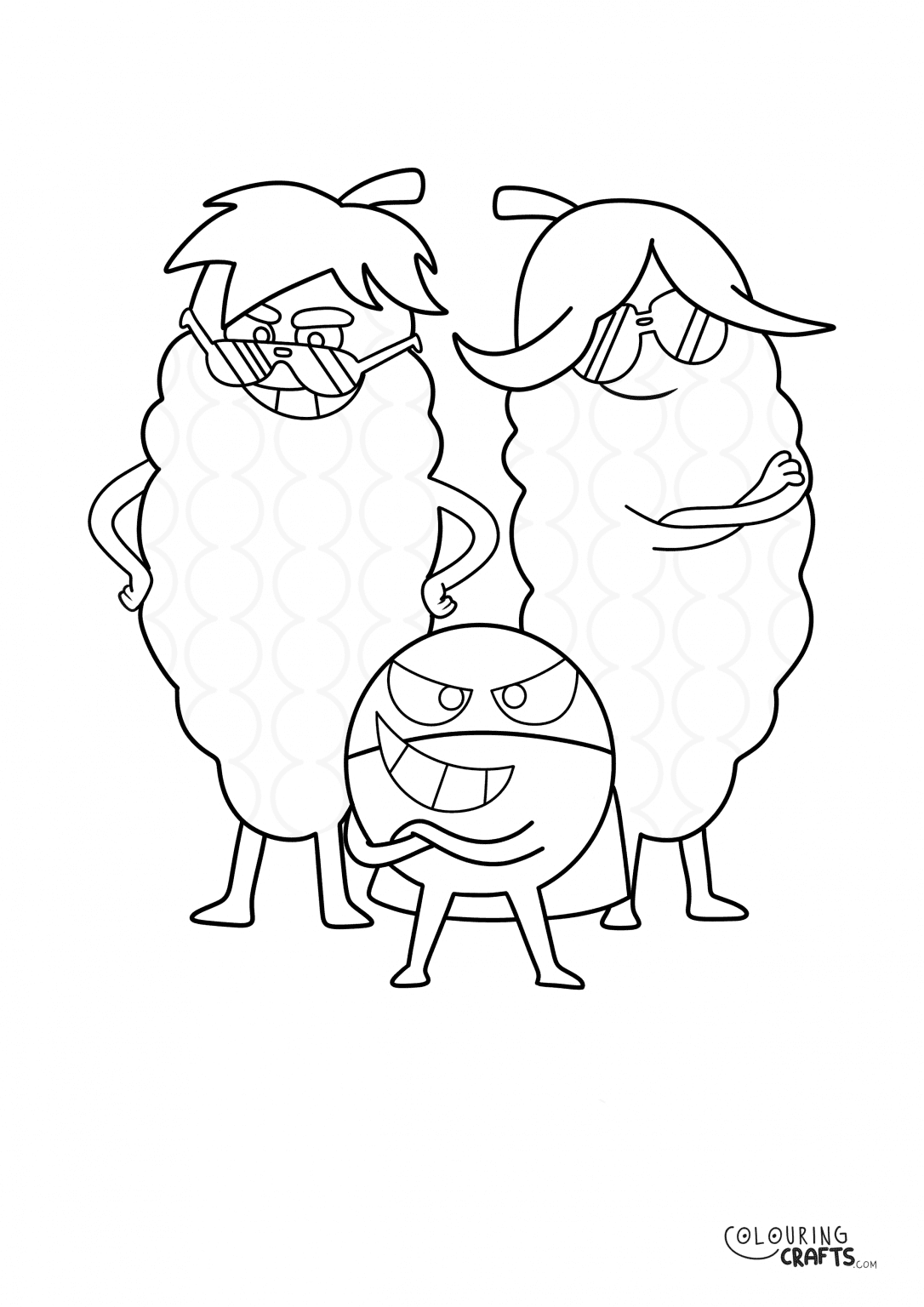 Free Supertato Downloadable Colouring Pages - Colouring Crafts