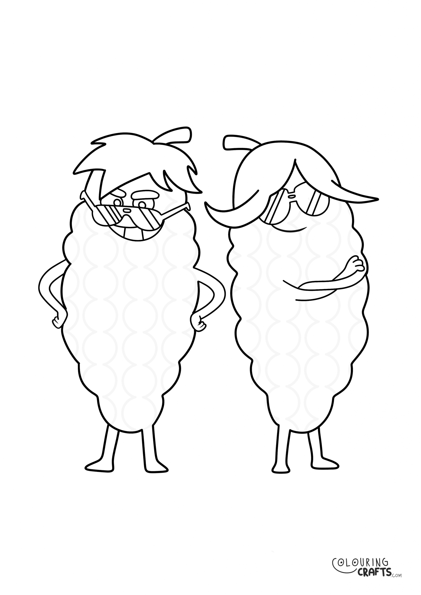 Free Supertato Downloadable Colouring Pages - Colouring Crafts