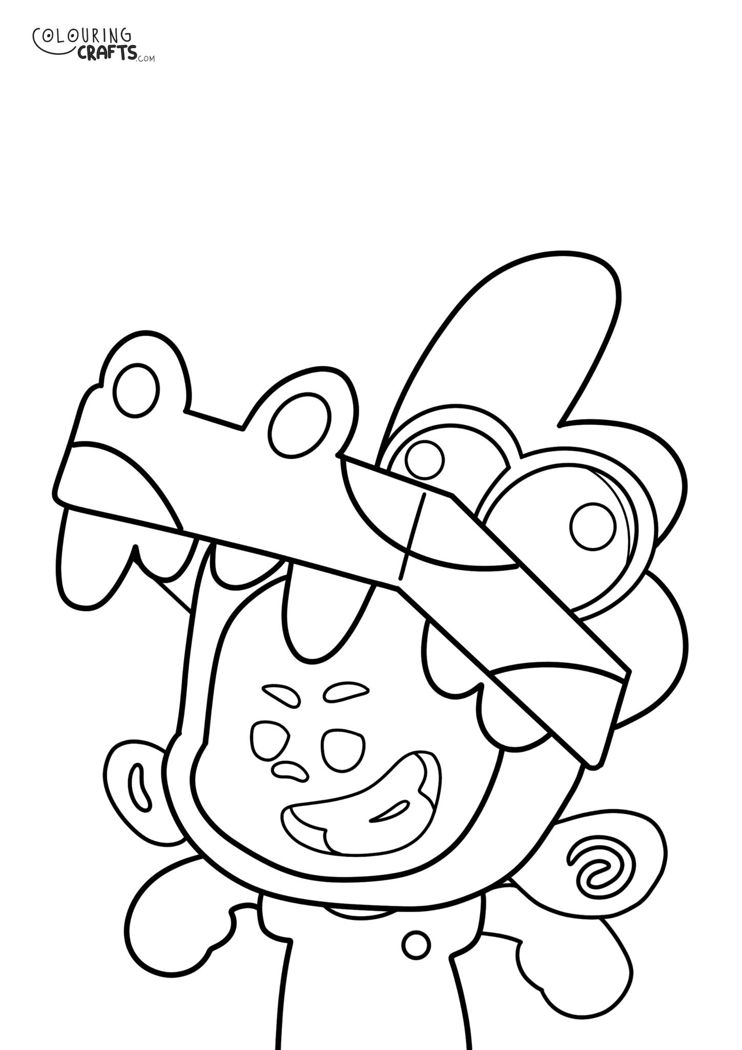 Free Tee & Mo Downloadable Colouring Pages - Colouring Crafts