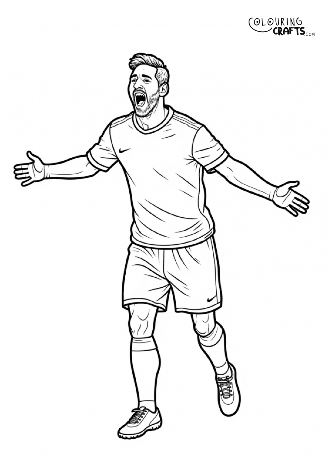 Arsenal Badge Free Printable Colouring Page - Colouring Crafts